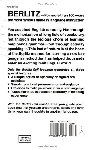 The Berlitz Self-Teacher — French: A Unique Home-Study Method Developed ...